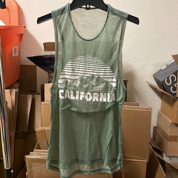 Fifth Sun | Tops | California Sheer Tank Top | Poshmark